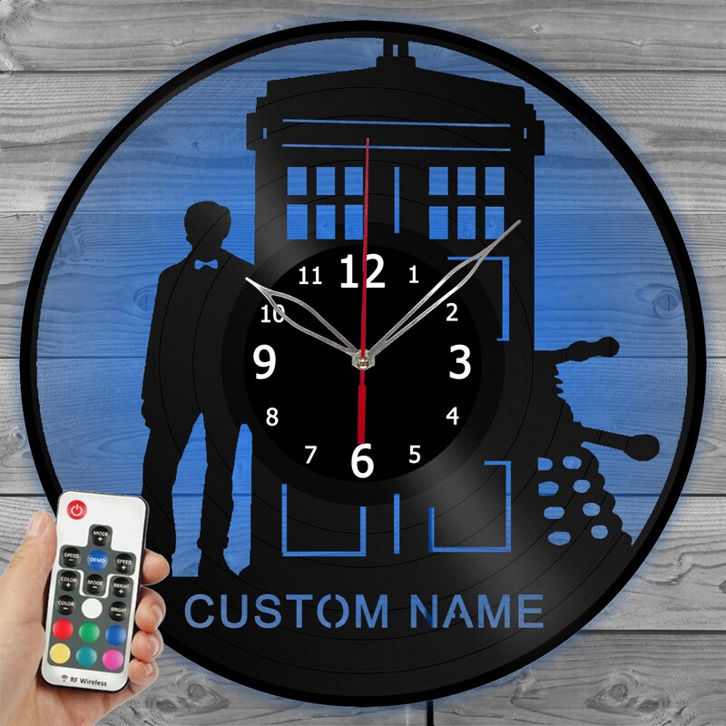 Doctor Who Clock - Etsy