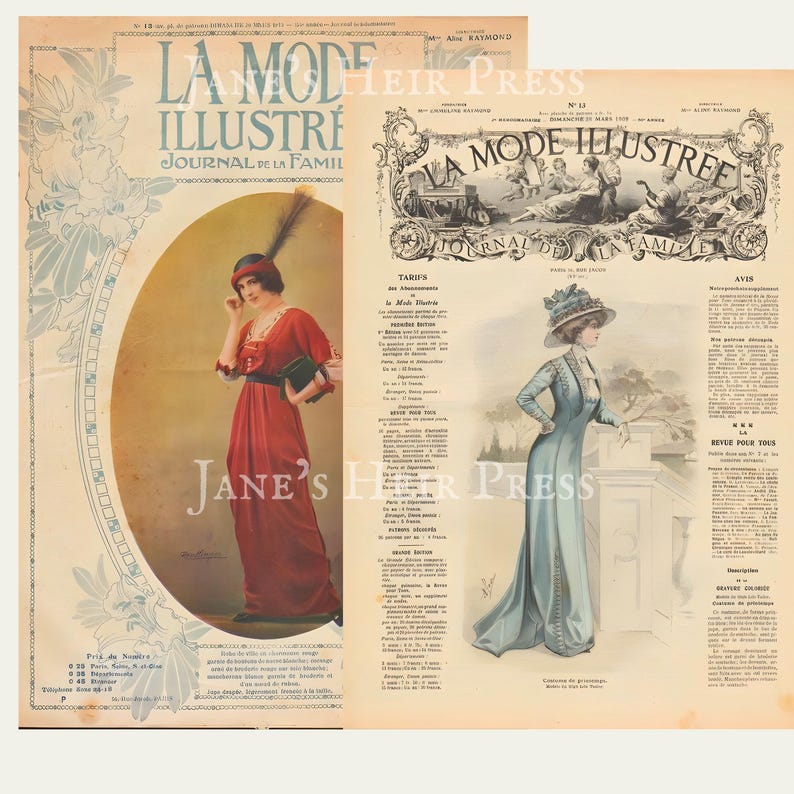 Vintage Feminine Book and Magazine Cover Prints | Coquettish Ephemera ...