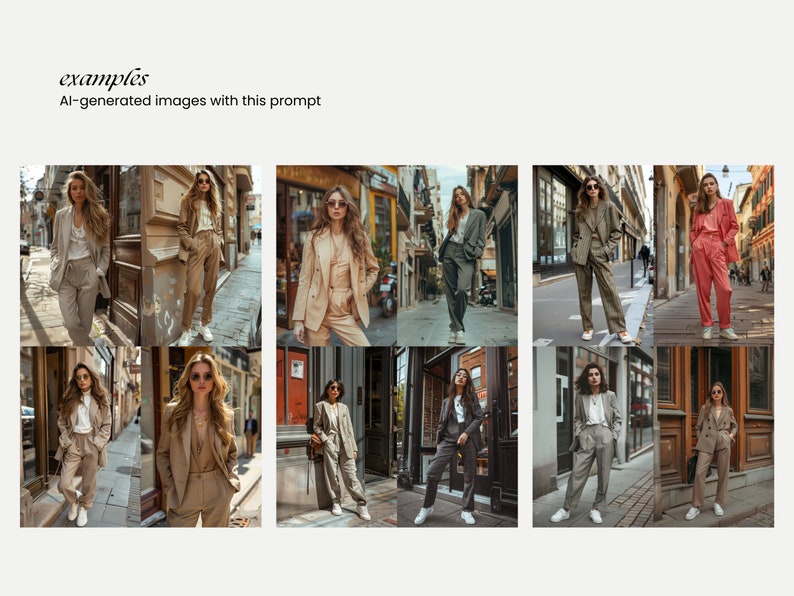 Woman Street Style Photography Prompt, Casual Outfit Fashion ...