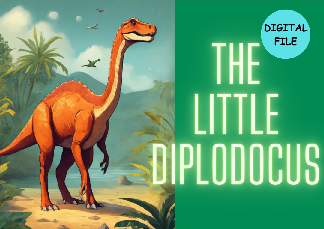 The Little Diplodocus, Story Book, Kids, Entertaining, Fun, Relaxing ...