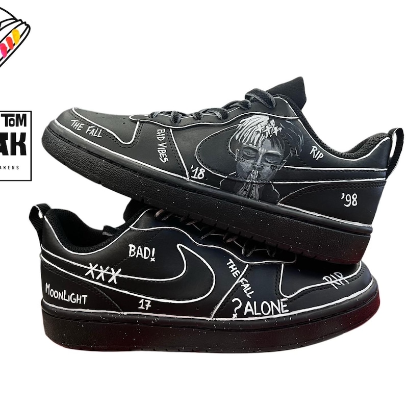 Custom Shoes Xxxtentacion - Etsy
