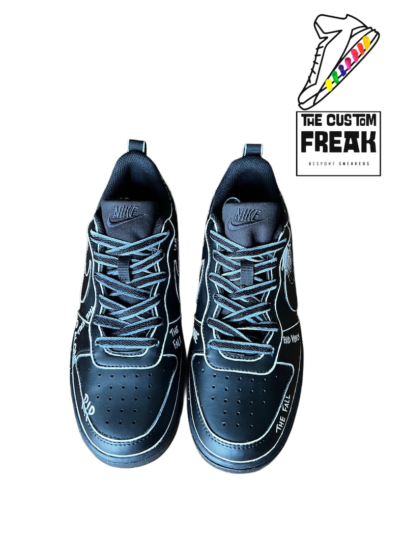 Xxxtentacion Custom Nike Sneakers/ Hand Painted Nike Sneakers ...