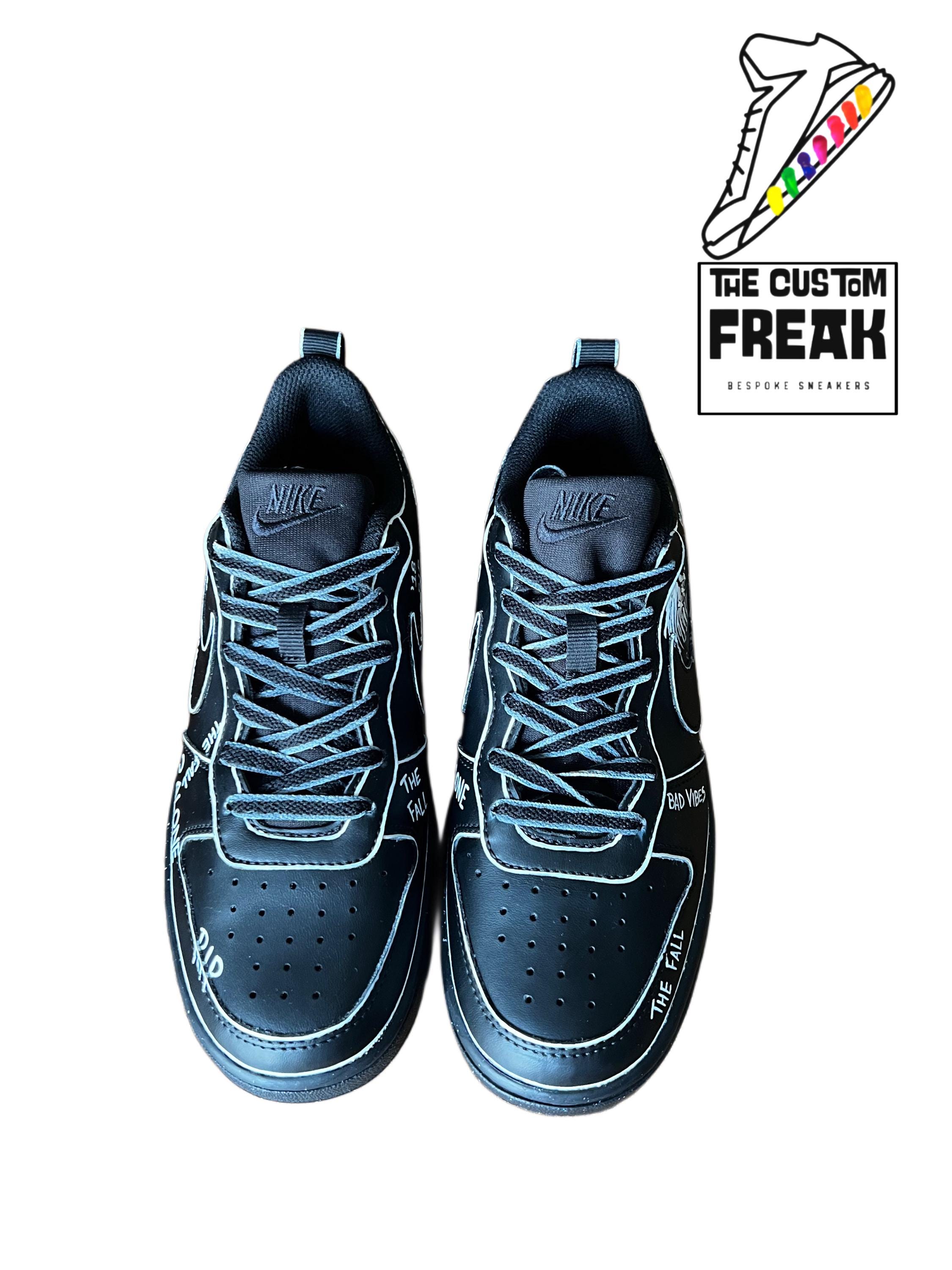 Xxxtentacion Custom Nike Sneakers/ Hand Painted Nike Sneakers ...