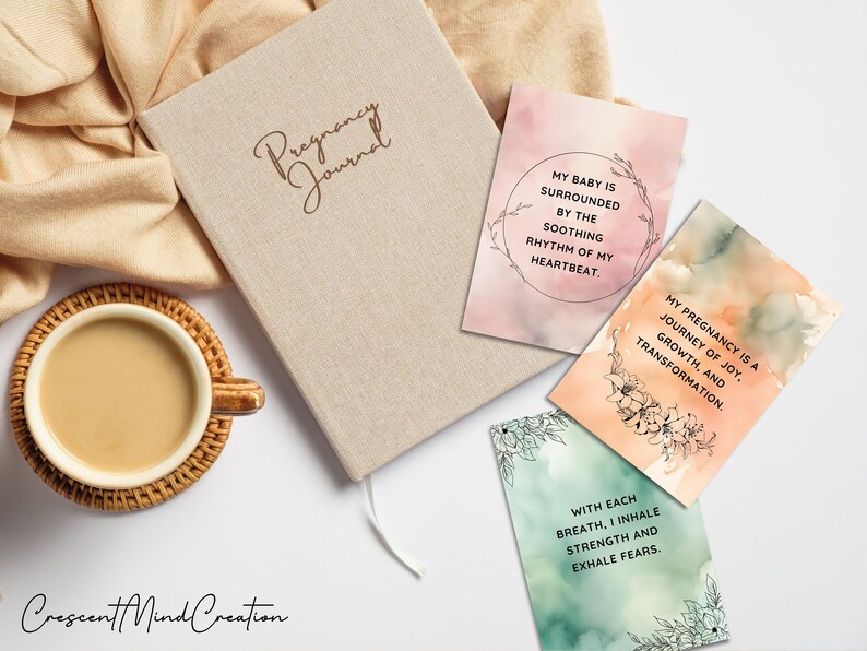 30 Pregnancy Affirmation Cards | Printable Positive Pregnancy ...