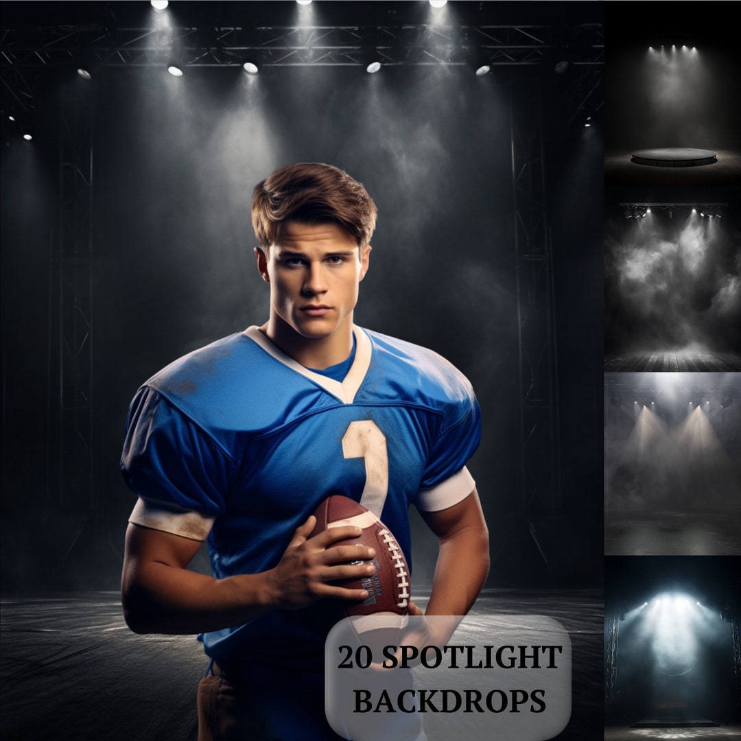 20 Spotlight Studio Digital Photography Backdrops, Stadium Light ...