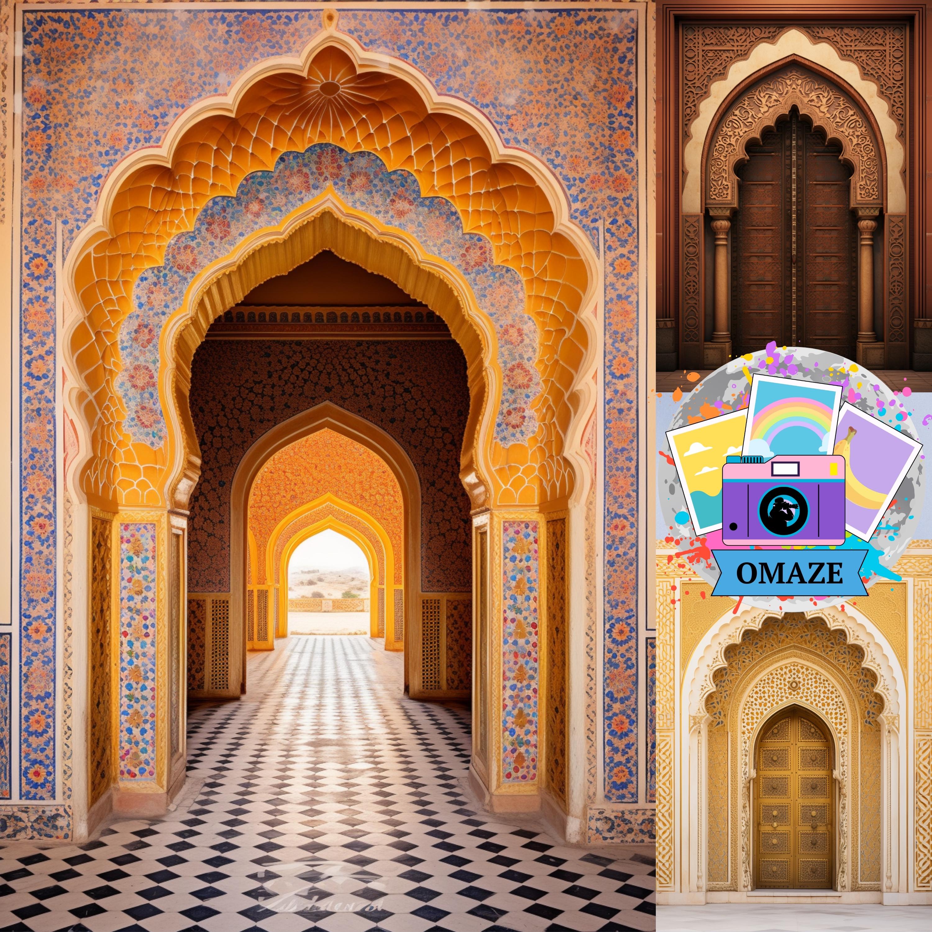 75 Indian Door Digital Backdrops – Haldi, Mehendi & Indian Wedding ...
