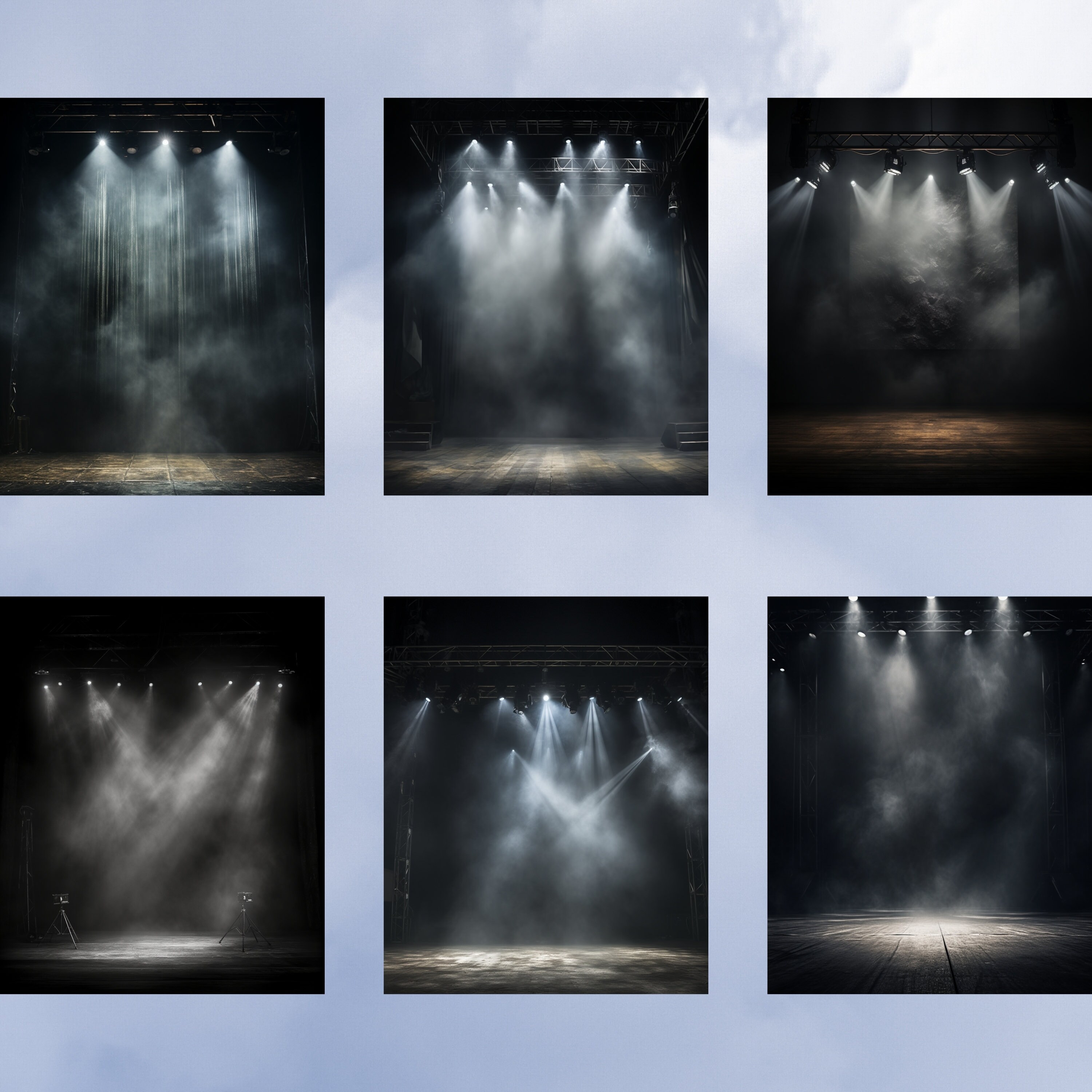 20 Spotlight Studio Digital Photography Backdrops, Stadium Light ...