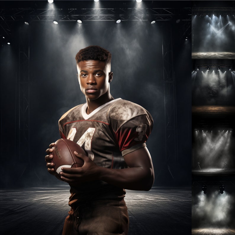 20 Spotlight Studio Digital Photography Backdrops, Stadium Light ...