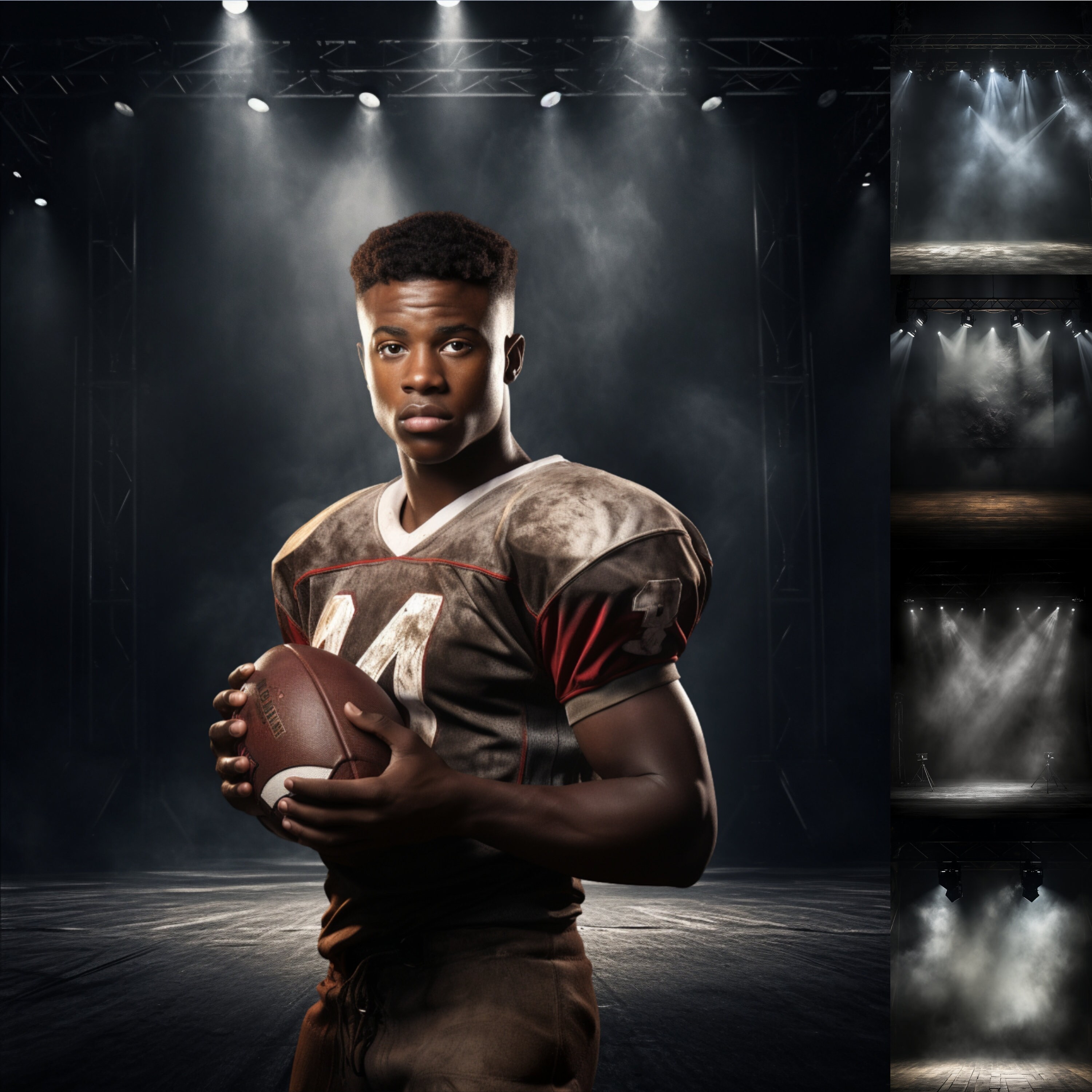20 Spotlight Studio Digital Photography Backdrops, Stadium Light ...