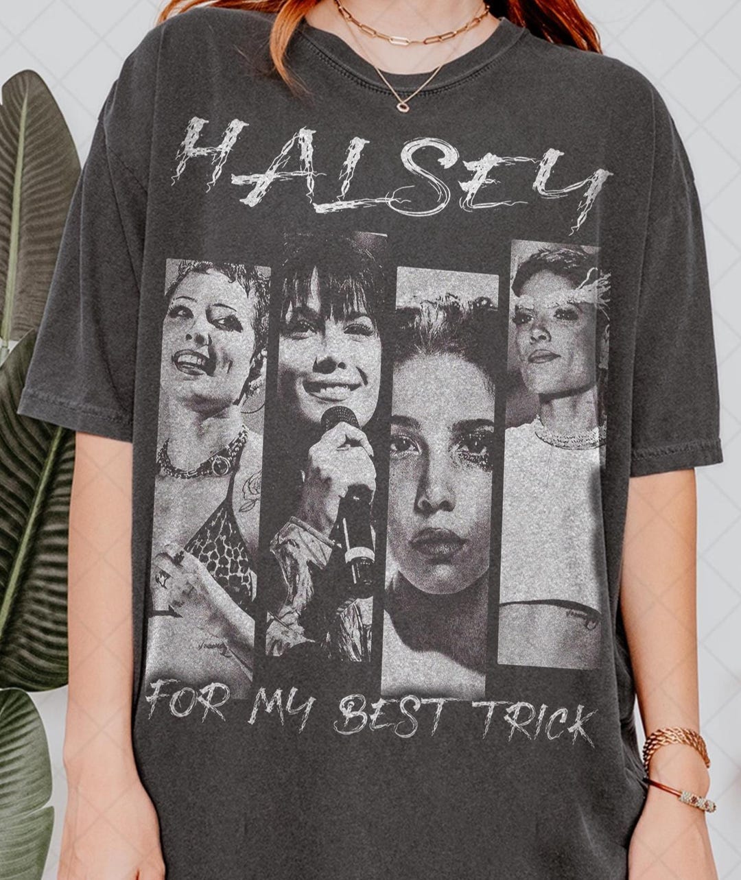 Limited Comfort Colors Halsey T-shirt, Halsey for My Best Trick Tour ...