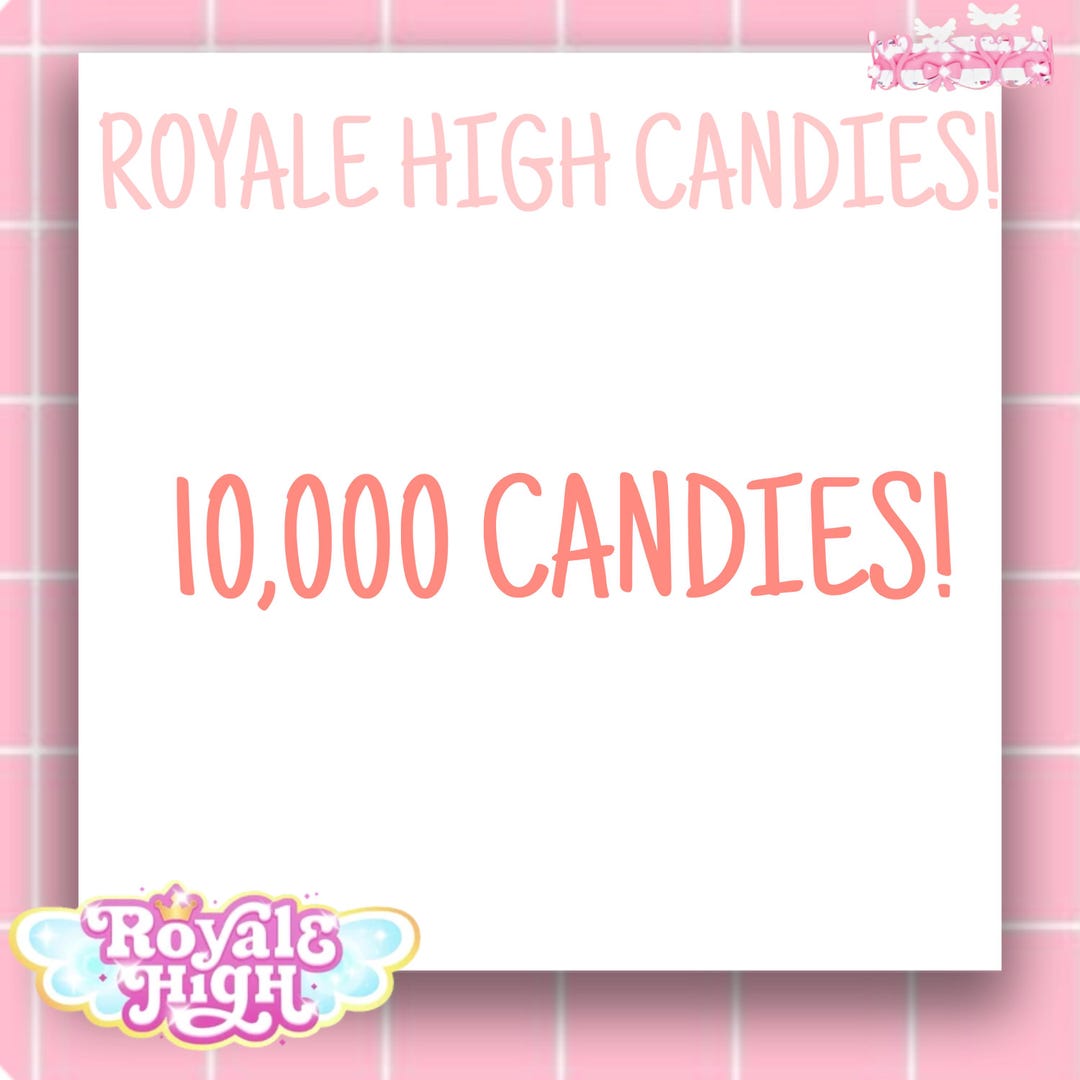 ROYALE HIGH CANDIES - Etsy
