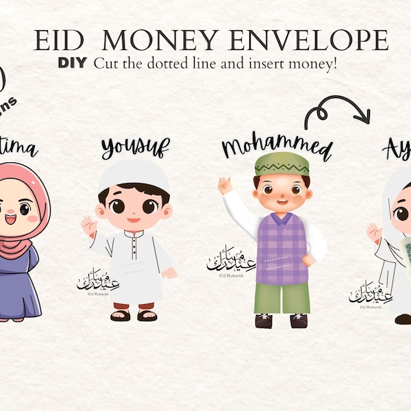 Eid Cards Printable - Etsy