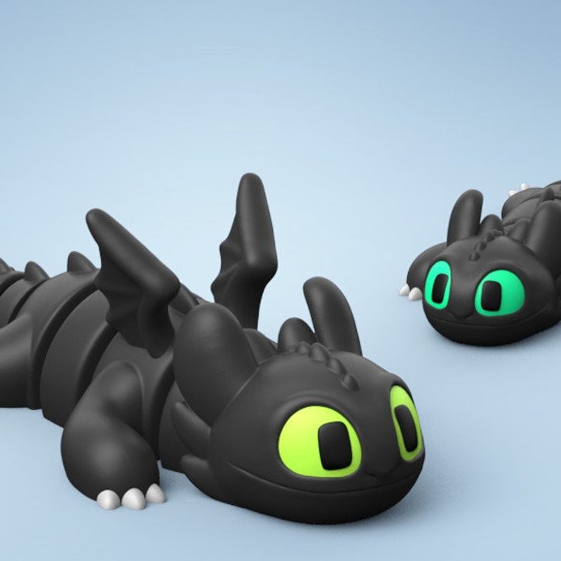 Toothless Figurine - Etsy