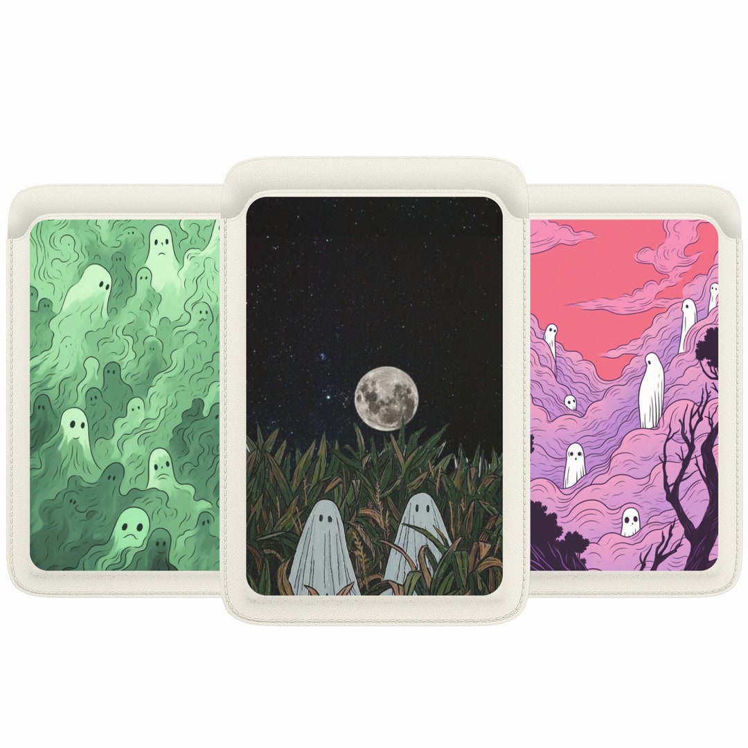 Ghost Halloween Magsafe Wallet Spooky & Stylish Design Perfect for ...