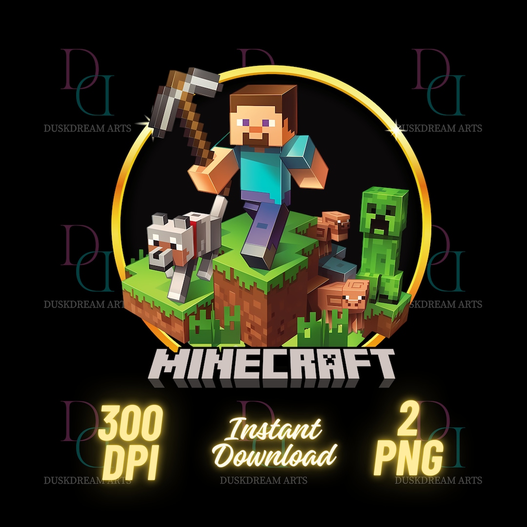Minecraft Shirt PNG, Minecraft Clipart Png, Minecraft PNG, Tumbler ...