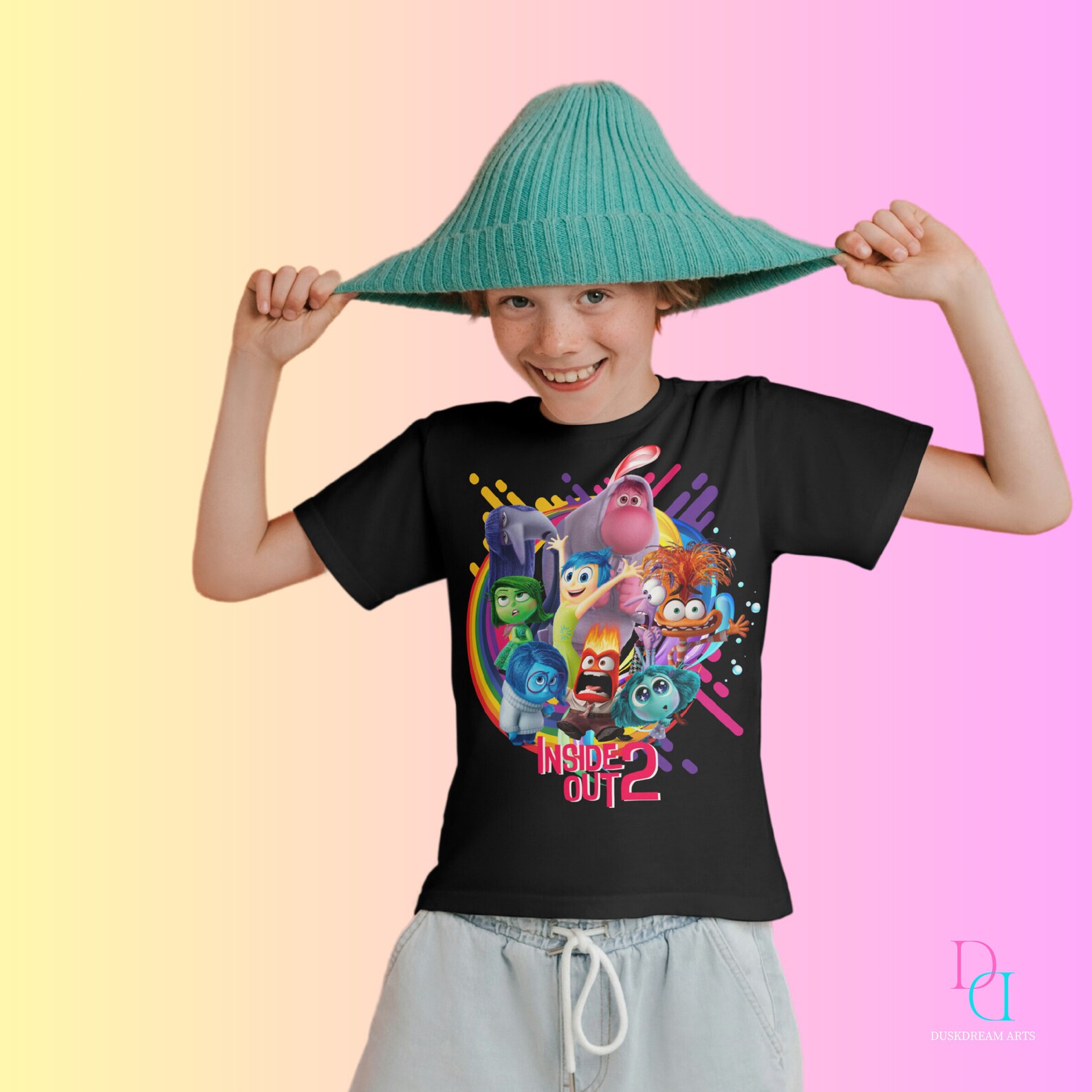 Inside Out 2 png, camisa de adentro hacia afuera, pegatina Cricut de ...