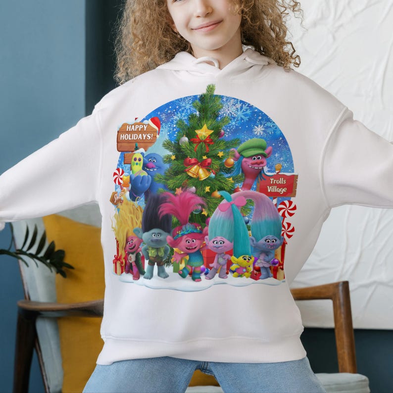 Trolls Movie PNG, Trolls Christmas Holiday Seasons Greetings Queen ...