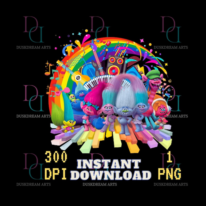 Trolls Movie PNG, Queen Poppy Png, Transparent Image, Printable Branch ...