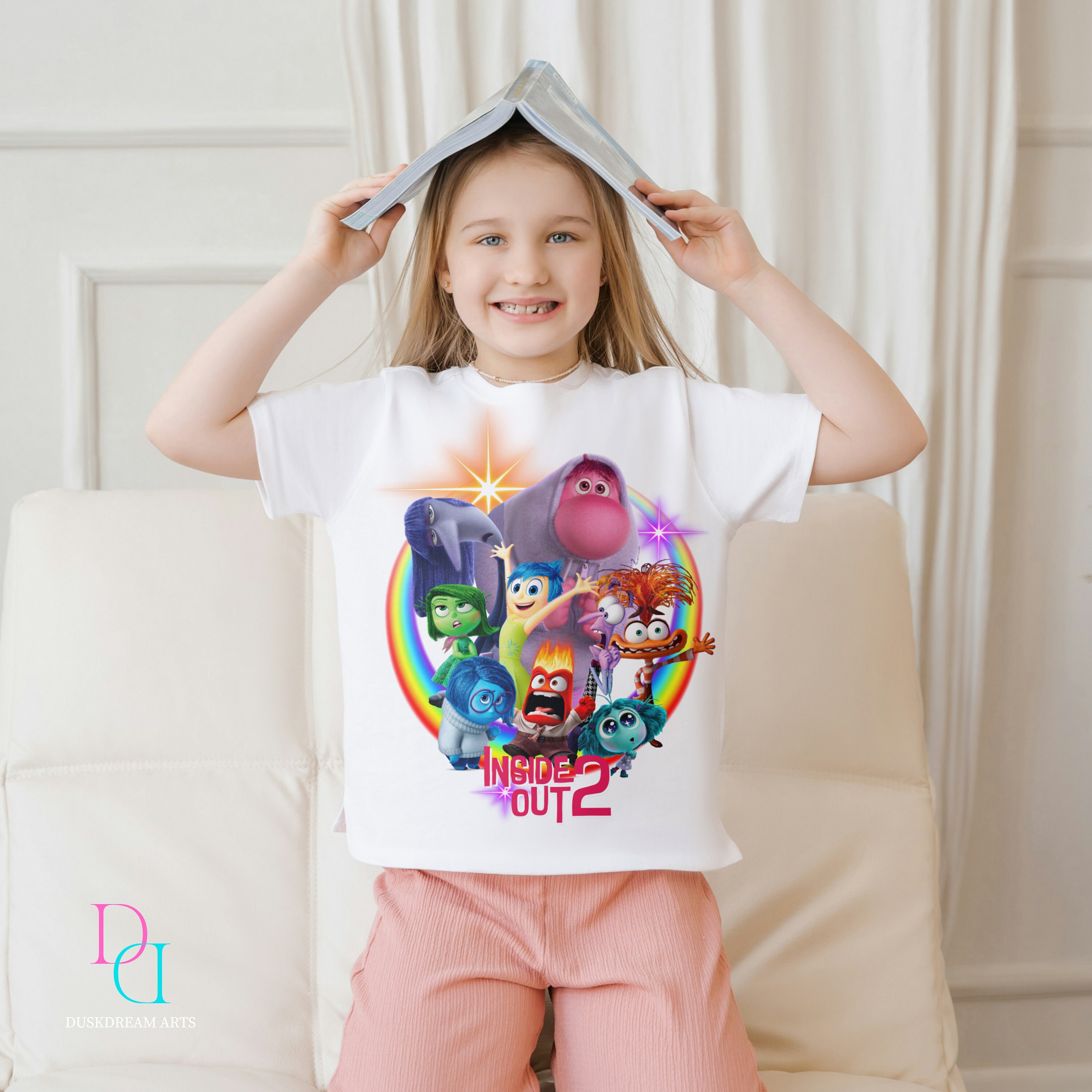 Inside Out 2 png, camisa de adentro hacia afuera, pegatina Cricut de ...
