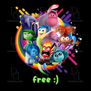 Inside Out 2 Png, Inside Out Shirt, High Quality Cricut Sticker Instant ...