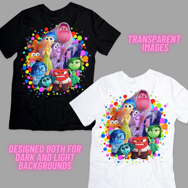 Inside Out 2 Png, Inside Out Shirt, High Quality Cricut Sticker Instant ...