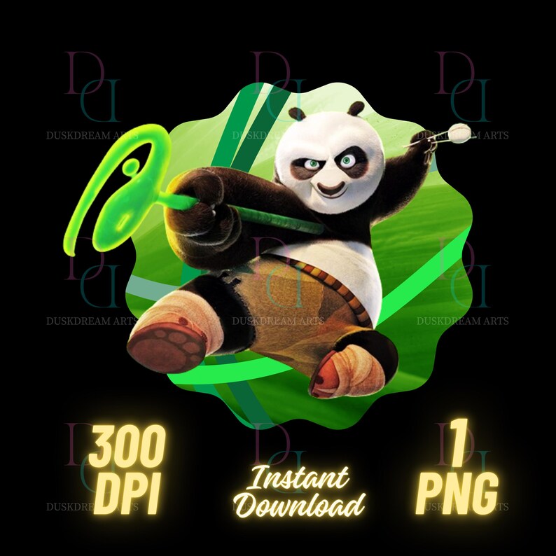 Kung Fu Panda PNG, Po, Dragon Warrior Png, Transparent Image, Printable ...
