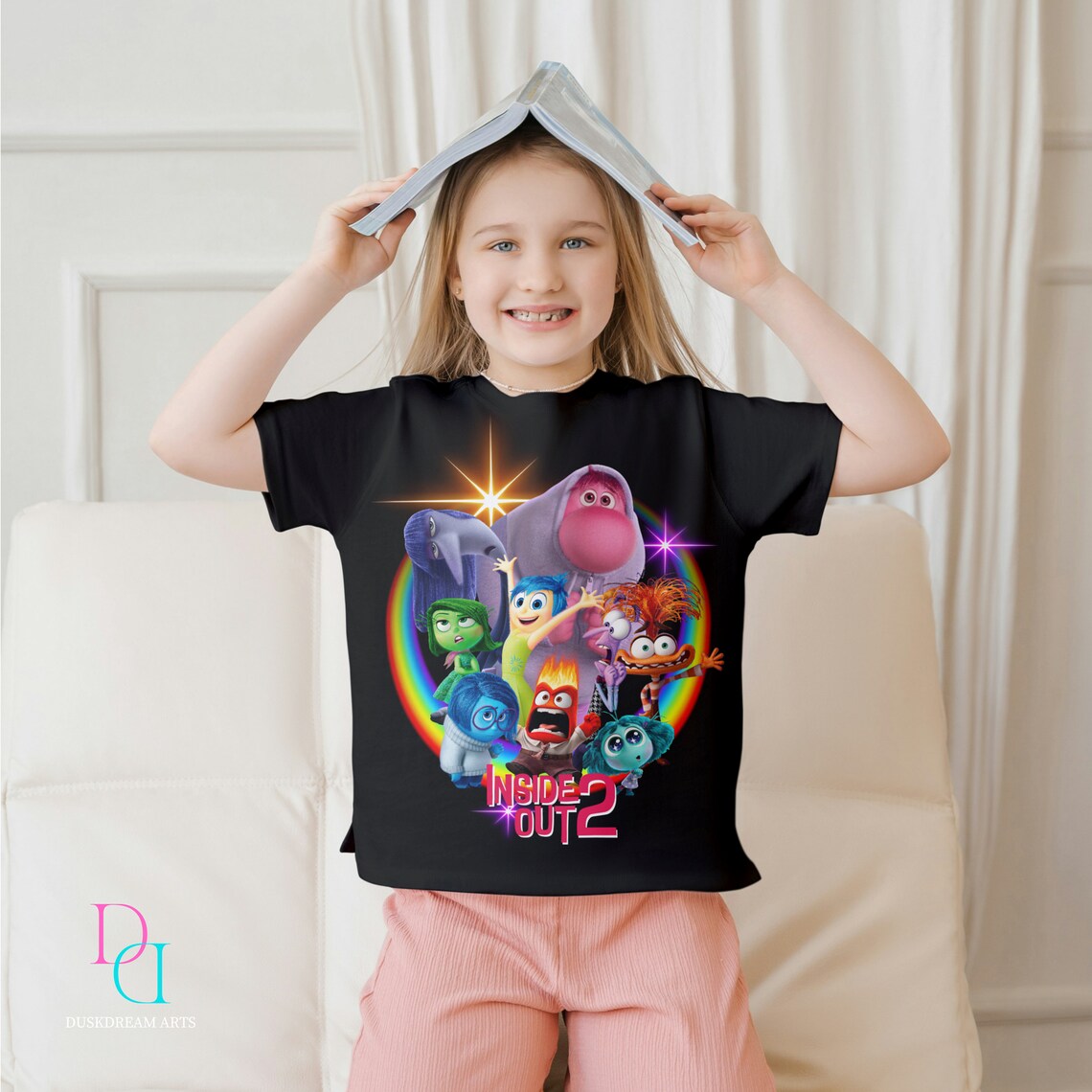 Inside Out 2 png, camisa de adentro hacia afuera, pegatina Cricut de ...
