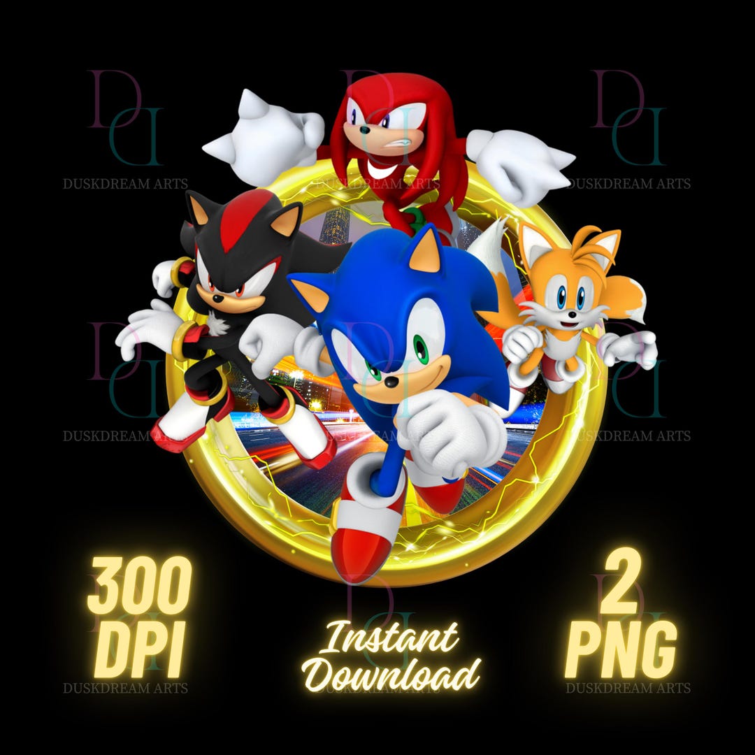 Sonic the Hedgehog PNG, Sonic 3 PNG, Sonic Shirt, High Quality, Cricut ...