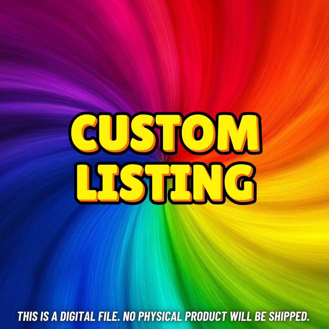 Custom Order Request, High Quality, for Cricut,cake Topper,t-shirt ...