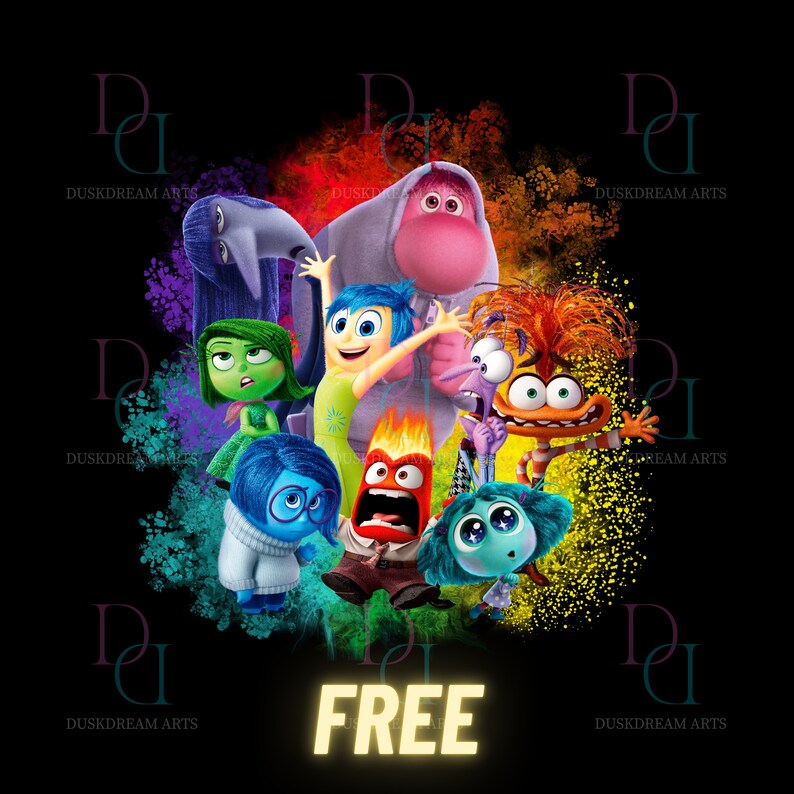 Inside Out 2 Png, Inside Out Shirt, High Quality Cricut Sticker Instant ...