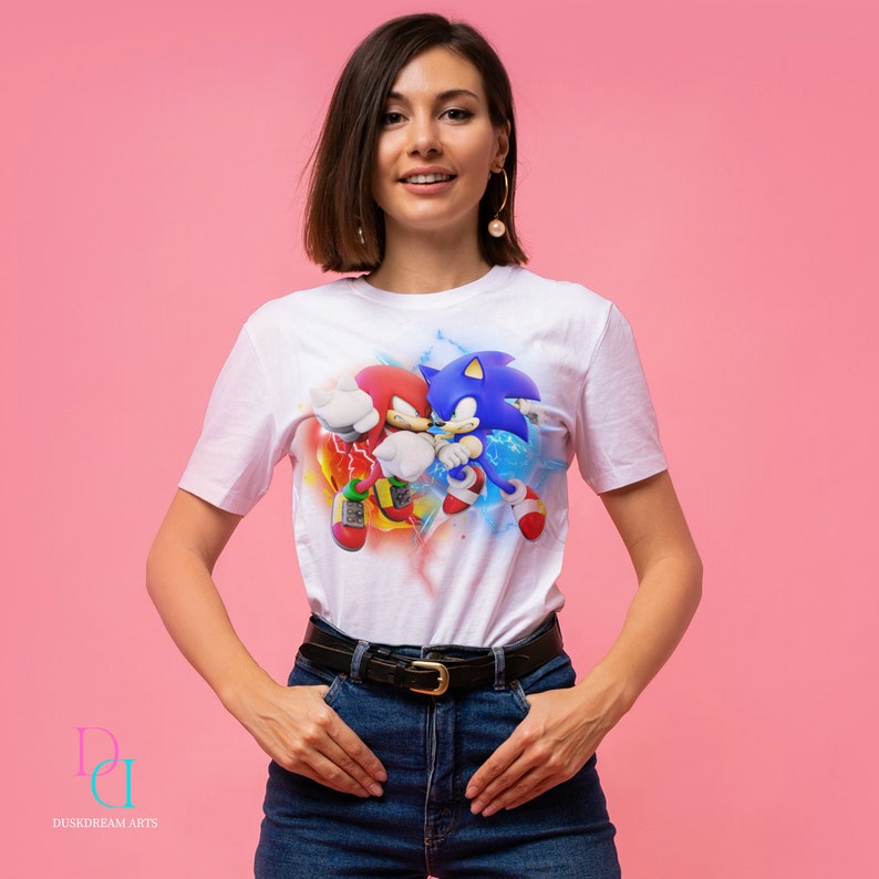 Sonic The Hedgehog PNG, Sonic PNG, Knuckles PNG, haute qualité, Cricut ...