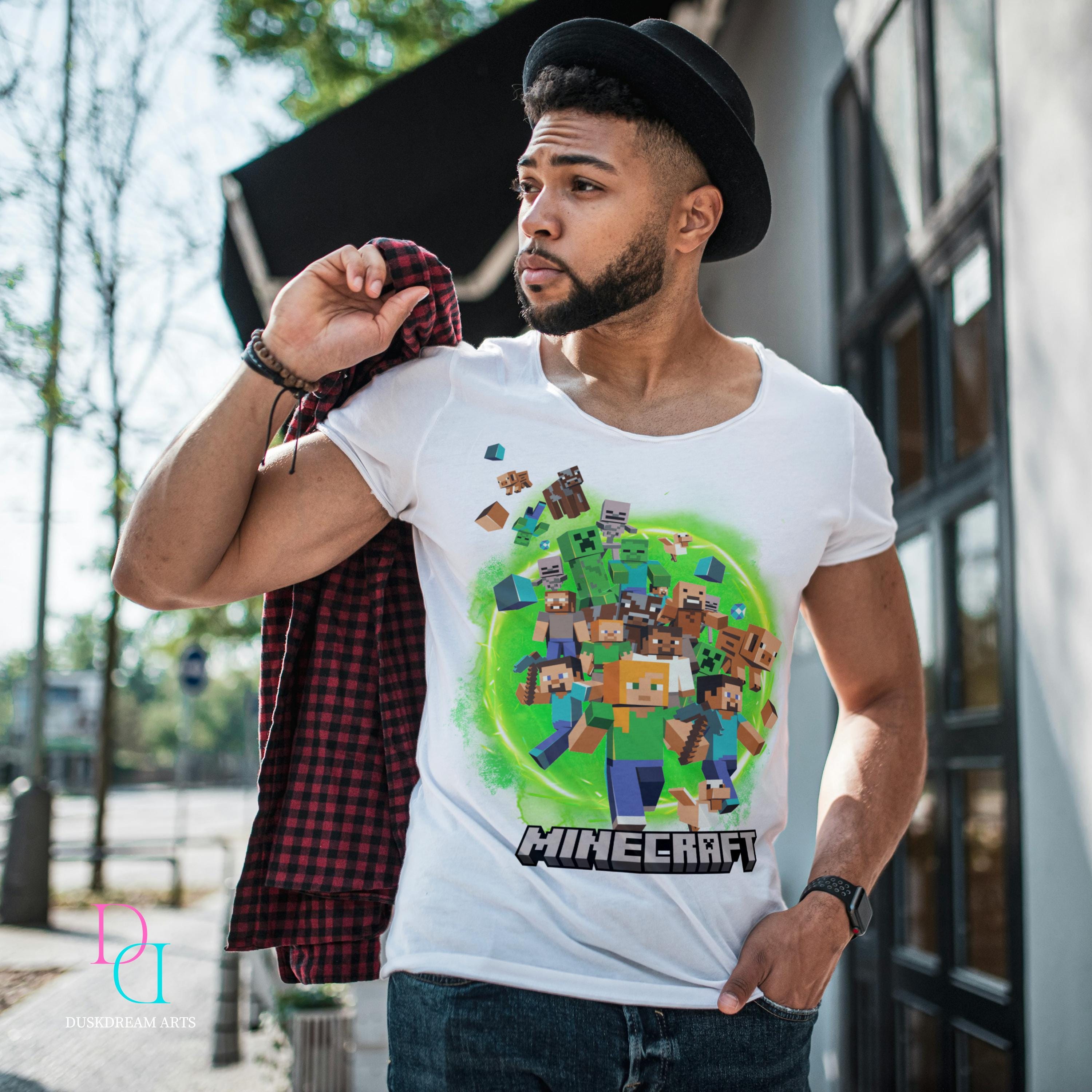 Minecraft Shirt PNG, Minecraft Clipart Png, Minecraft PNG, Tumbler ...