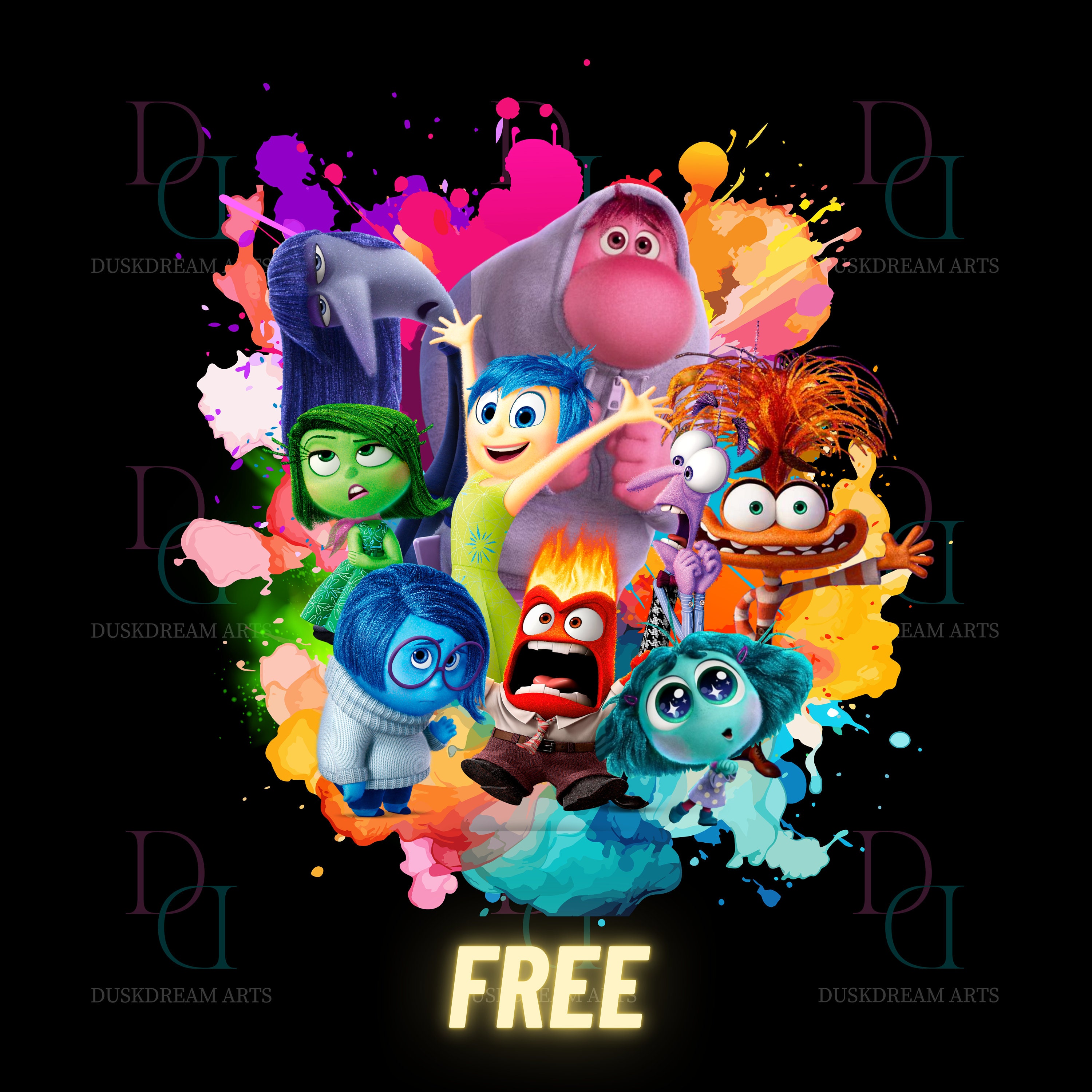 Inside Out 2 Png, Inside Out Shirt, High Quality Cricut Sticker Instant ...