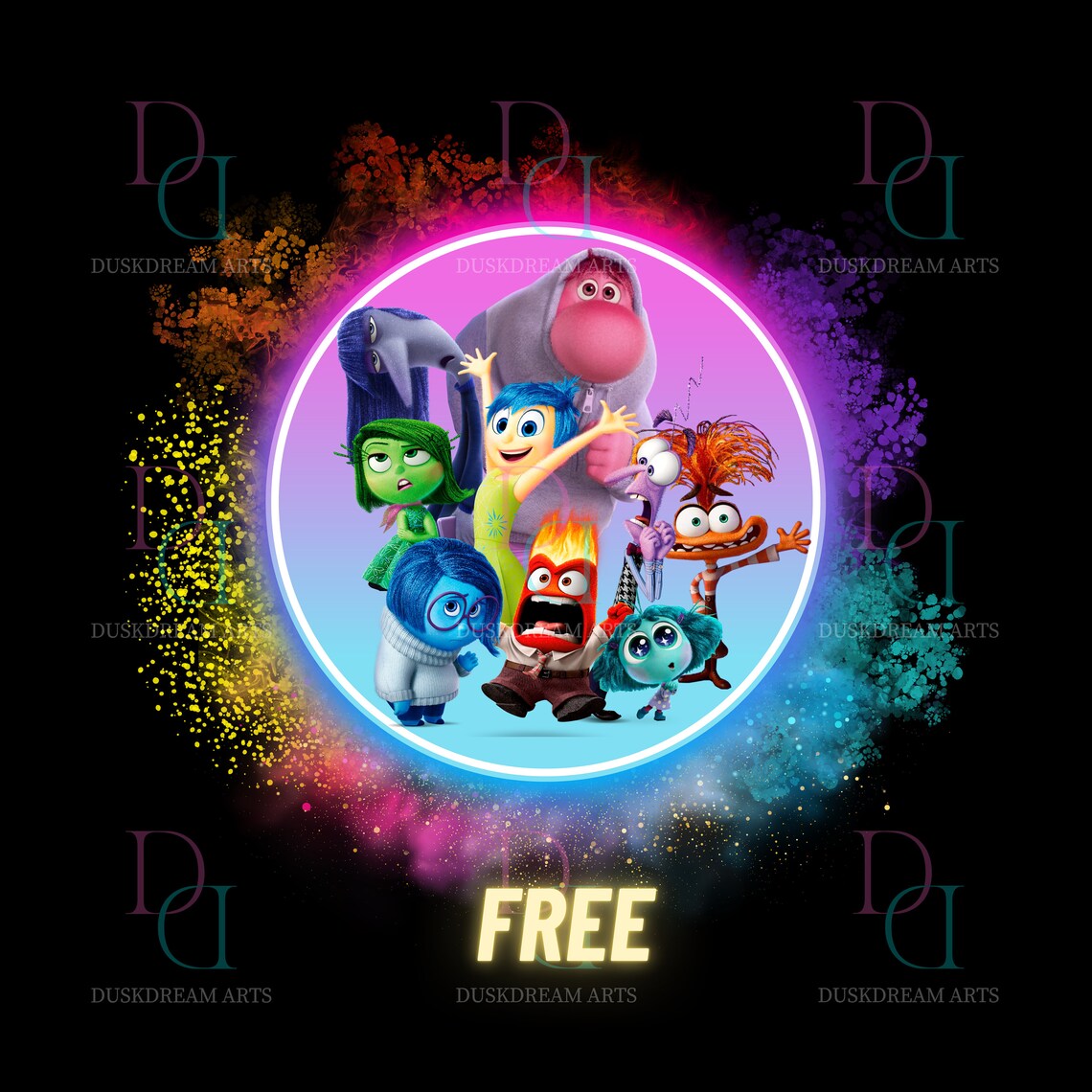 Inside Out 2 Png, Inside Out Shirt, High Quality Cricut Sticker Instant ...