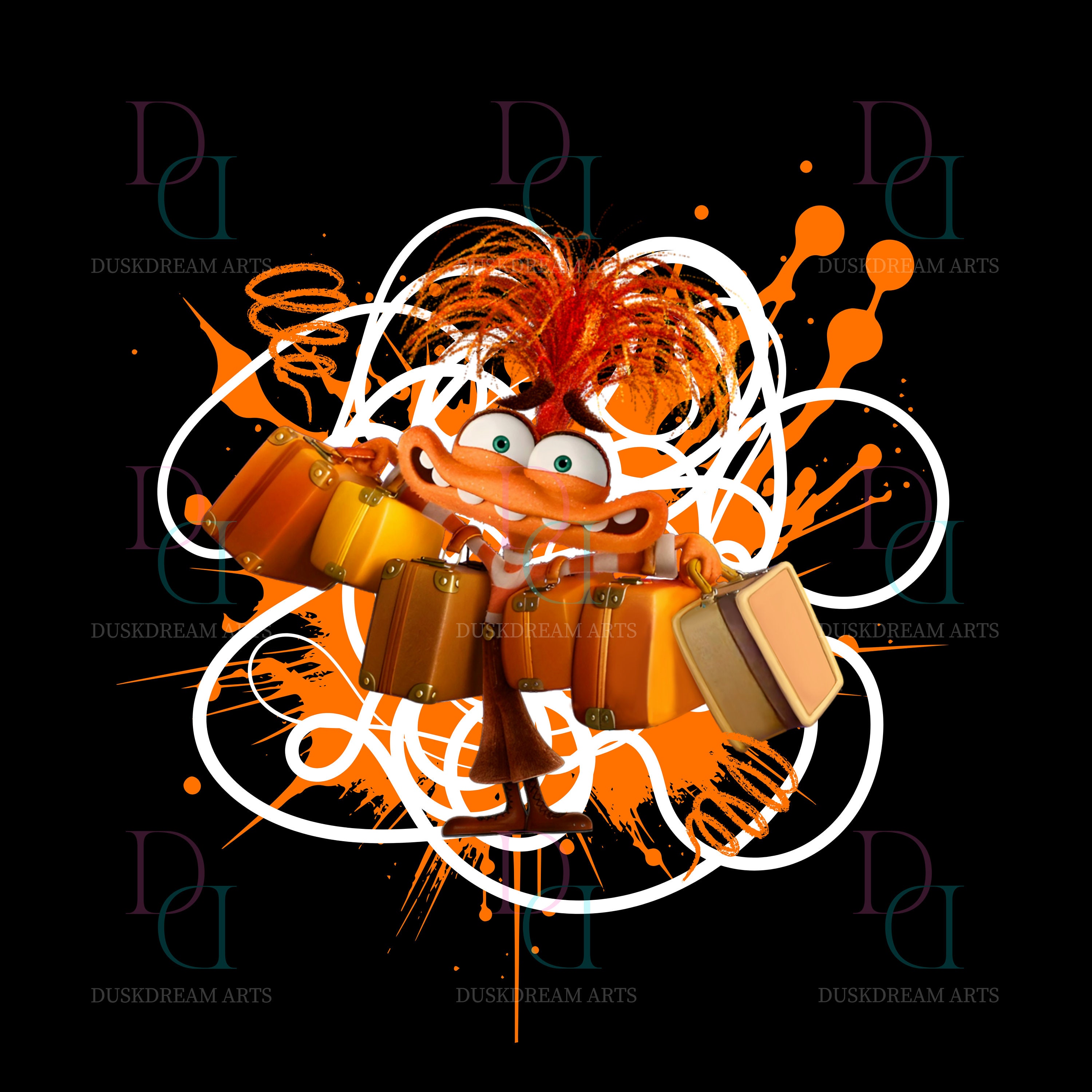 Anxiety Png, Anxiety Svg, Inside Out 2 Png, Sublimation, Anxiety Shirt ...