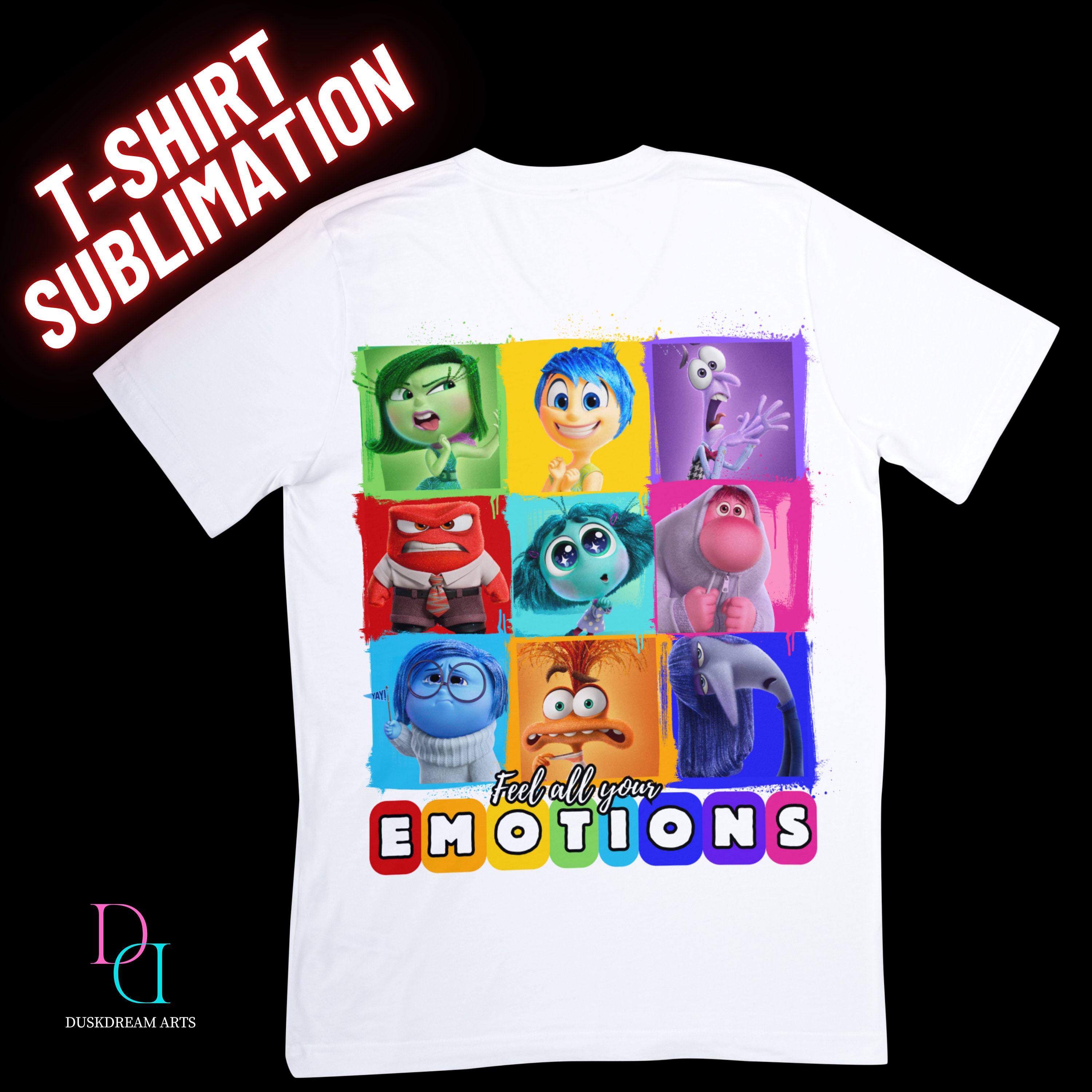 Inside Out 2 Png, Inside Out Shirt, High Quality Cricut Sticker Instant ...