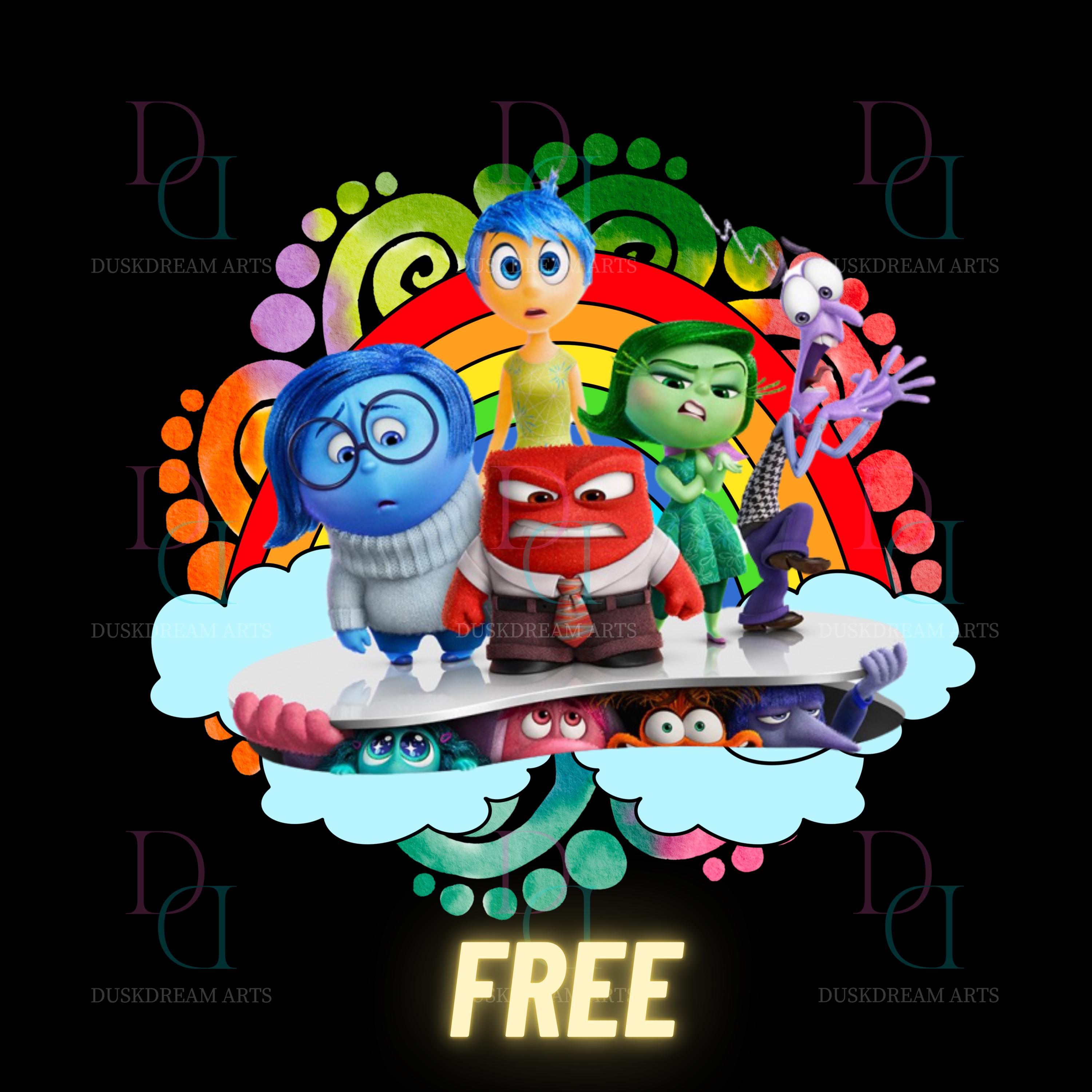 Inside Out 2 Png, Inside Out Shirt, High Quality Cricut Sticker Instant ...