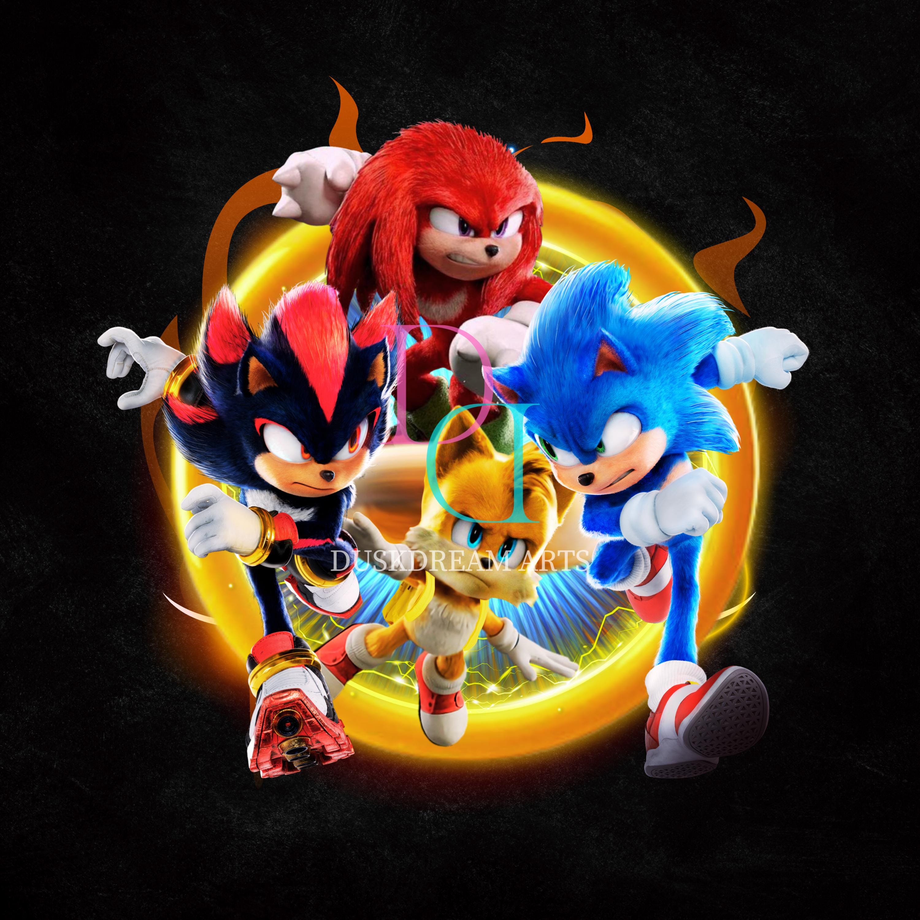Sonic the Hedgehog 3 PNG Bundle, Sonic Png Set, Sonic Characters Png ...