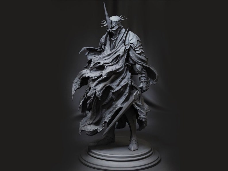 Witch King Figure Model for 3D Printer, Stl File, Digital File ...