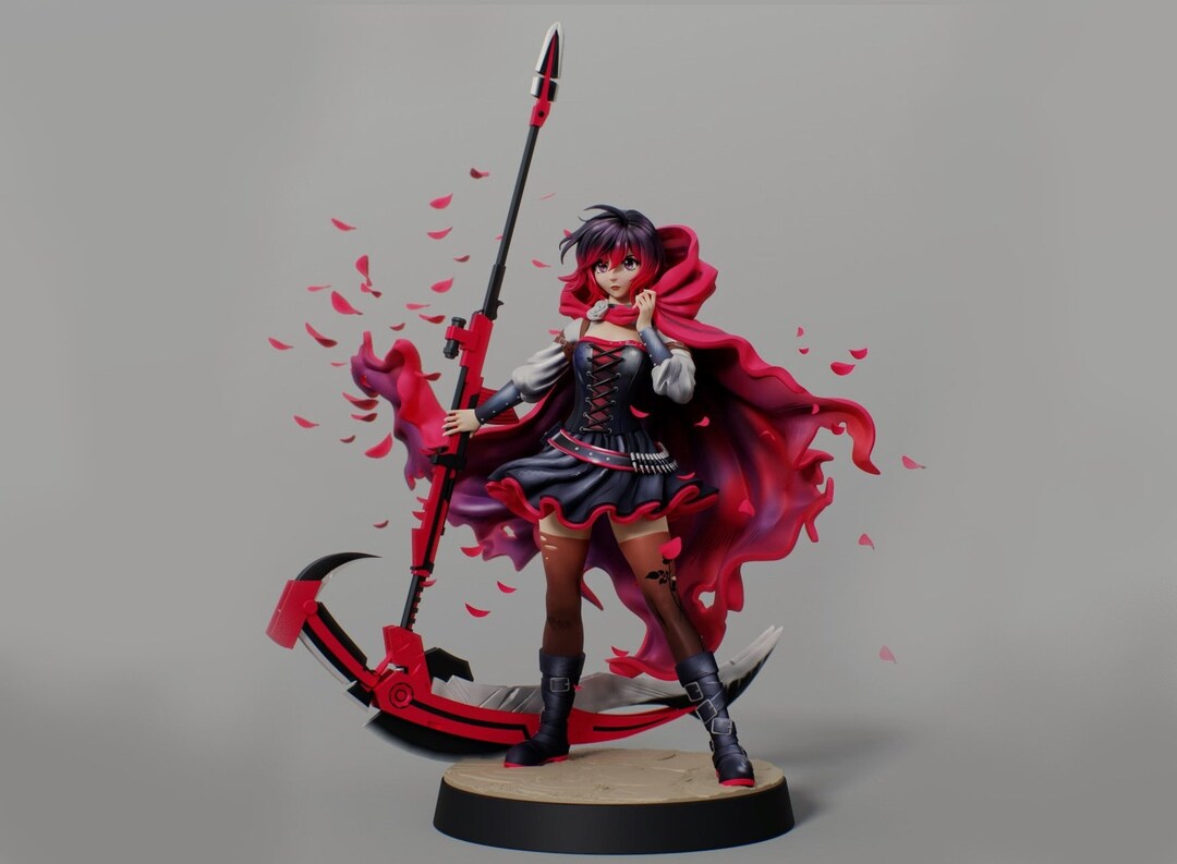 Wizard Rose Statue Model for 3D Printer, Stl File, Digital File ...