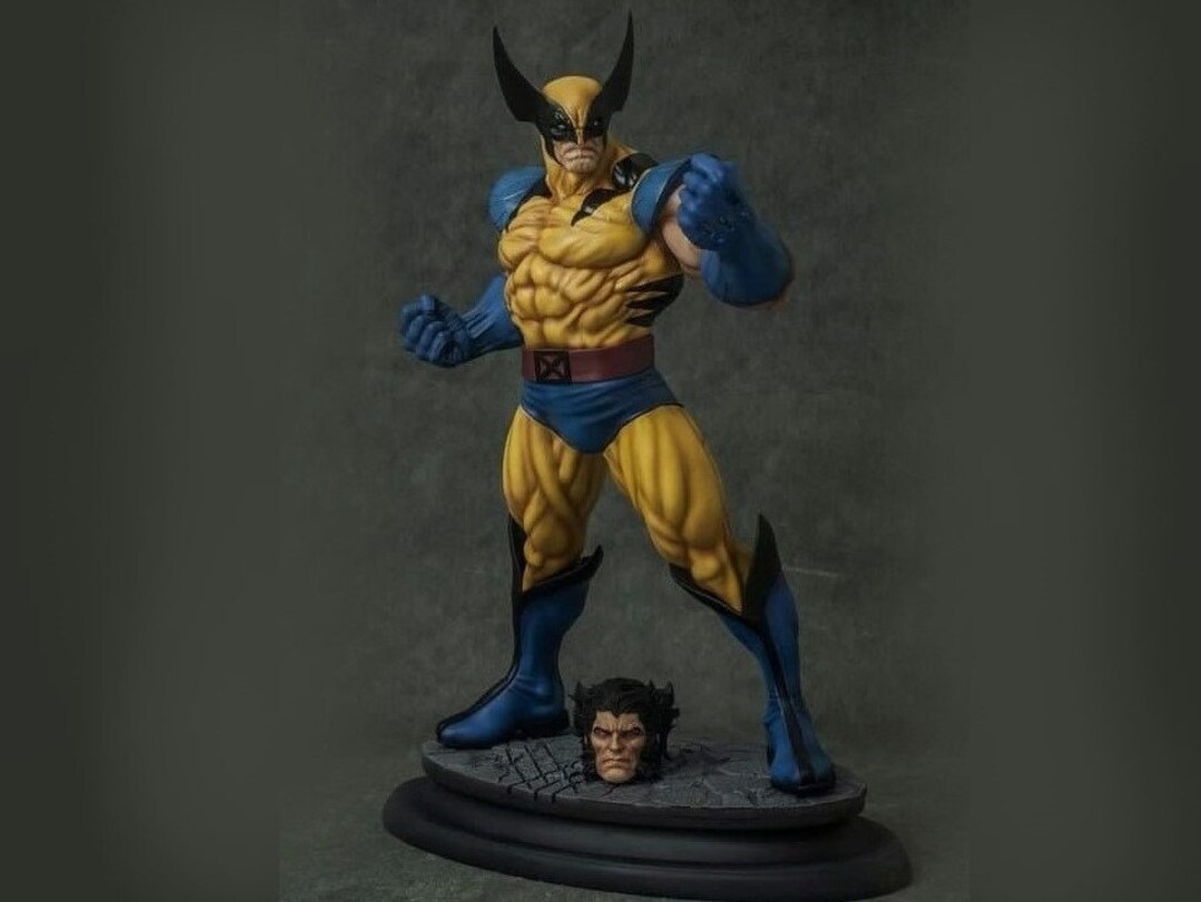 Wolverine Figure Model for 3D Printer, Stl File, Digital File, Printing ...