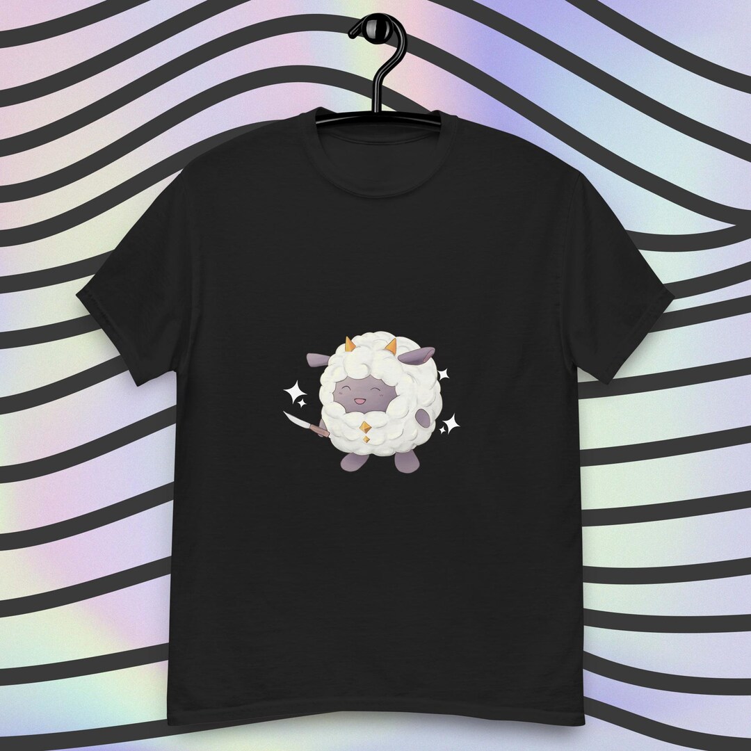 Palworld Lamball Sparkle T-shirt - Etsy