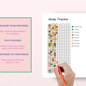Sleep Tracker, Sleep Analysis, Sleep Chart, Sleep Log, Sleep Journal ...