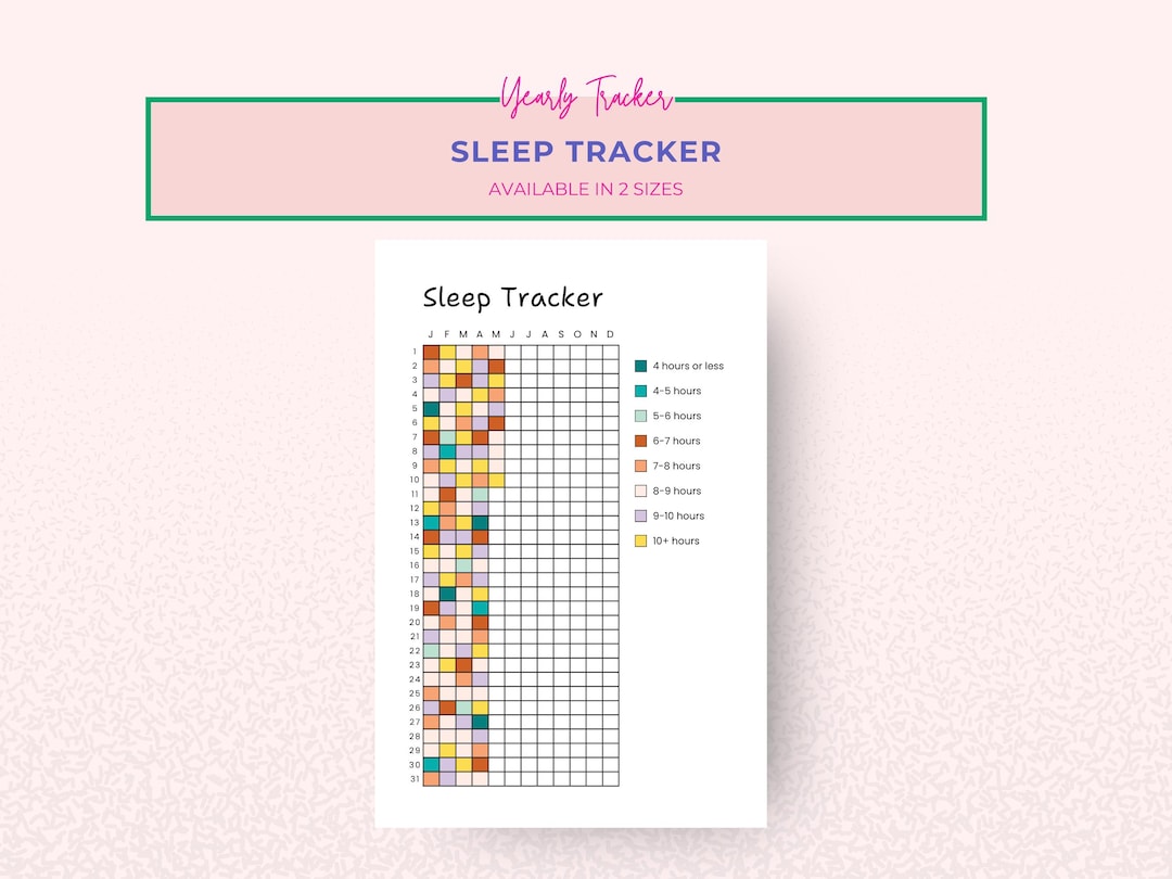 Sleep Tracker, Sleep Analysis, Sleep Chart, Sleep Log, Sleep Journal ...