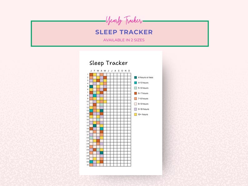 Sleep Tracker, Sleep Analysis, Sleep Chart, Sleep Log, Sleep Journal ...