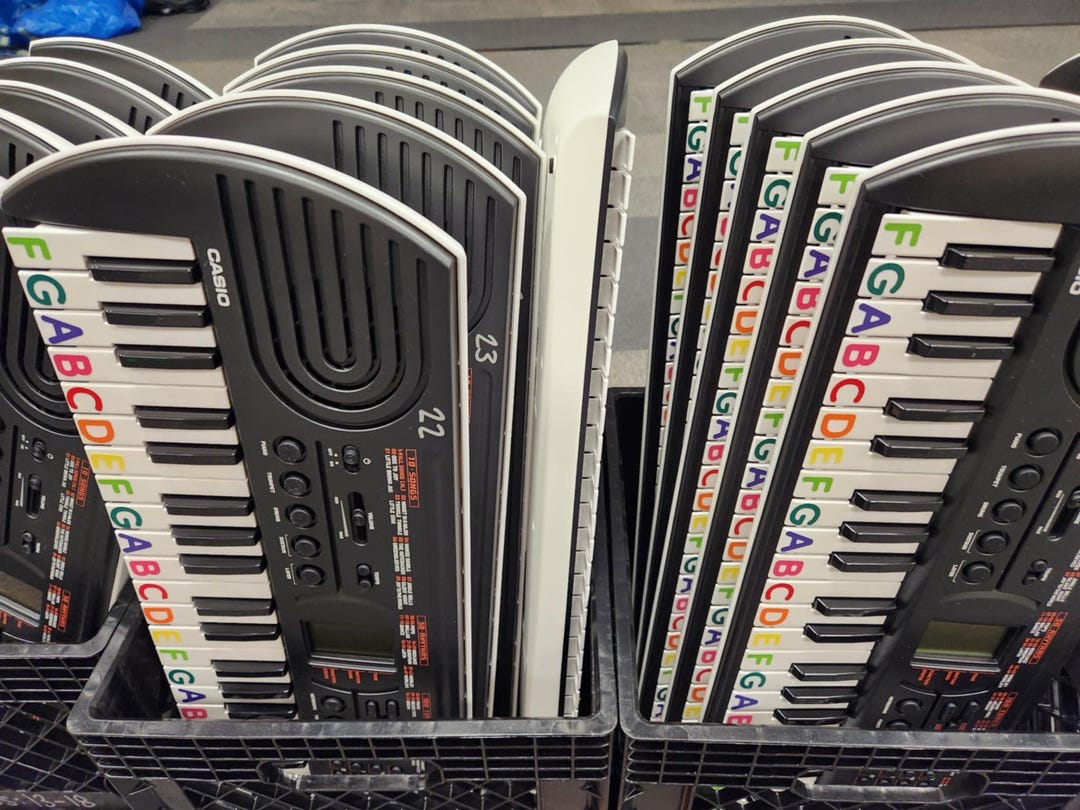 Keyboard and Piano Labels, Music Education - Etsy