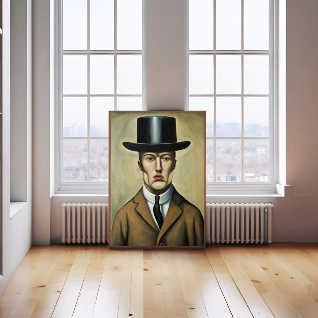 Rene Magritte Print, Rene Magritte Poster, Cool Surreal Art, Rene ...