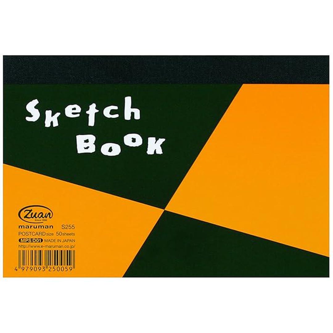 Maruman ZUAN Sketchpad Postcard Size 50 Sheets S255 Drawing Paper - Etsy