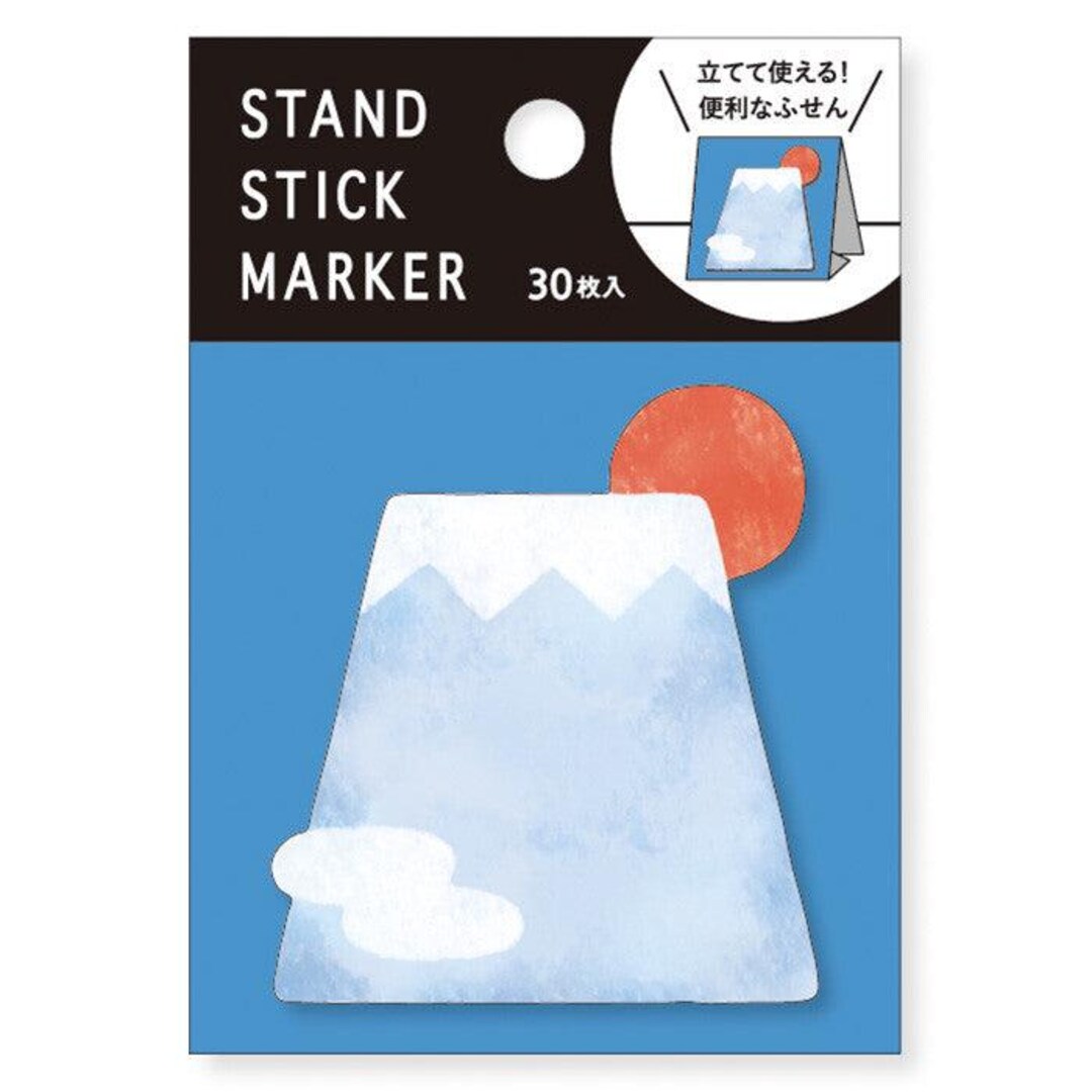 Sticky Notes Mount Fuji 30 Sheets 55 X 70 Mm - Etsy