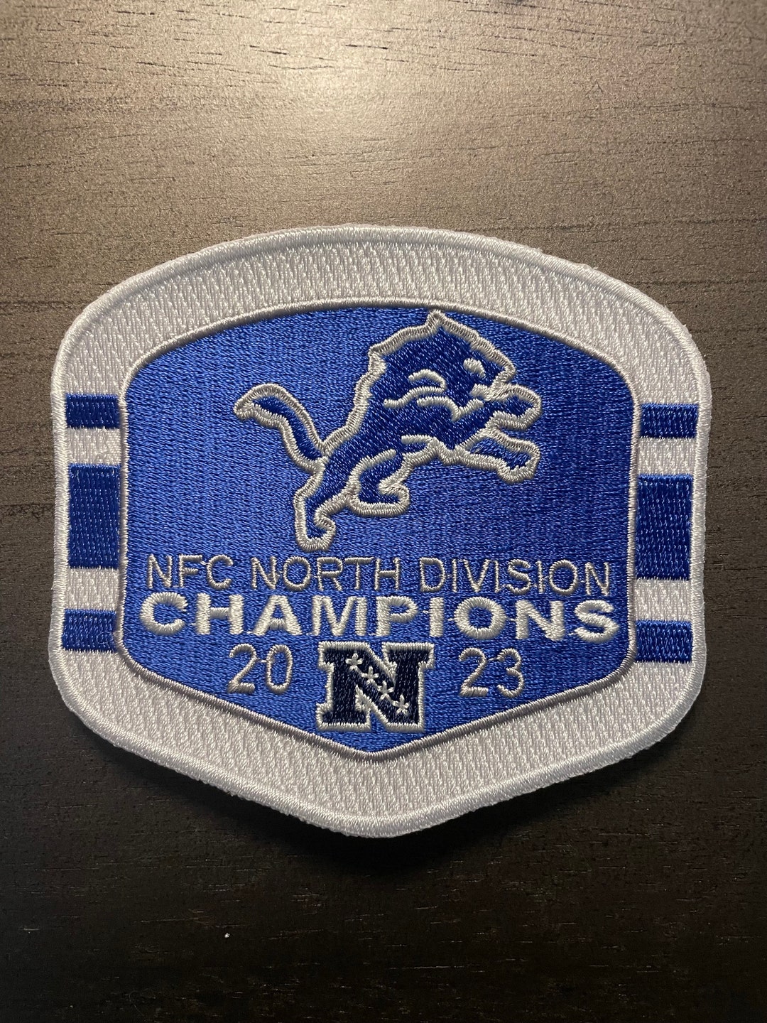 Lions Custom Embroidered 2023 Patch, NFL Football, NFC North ...